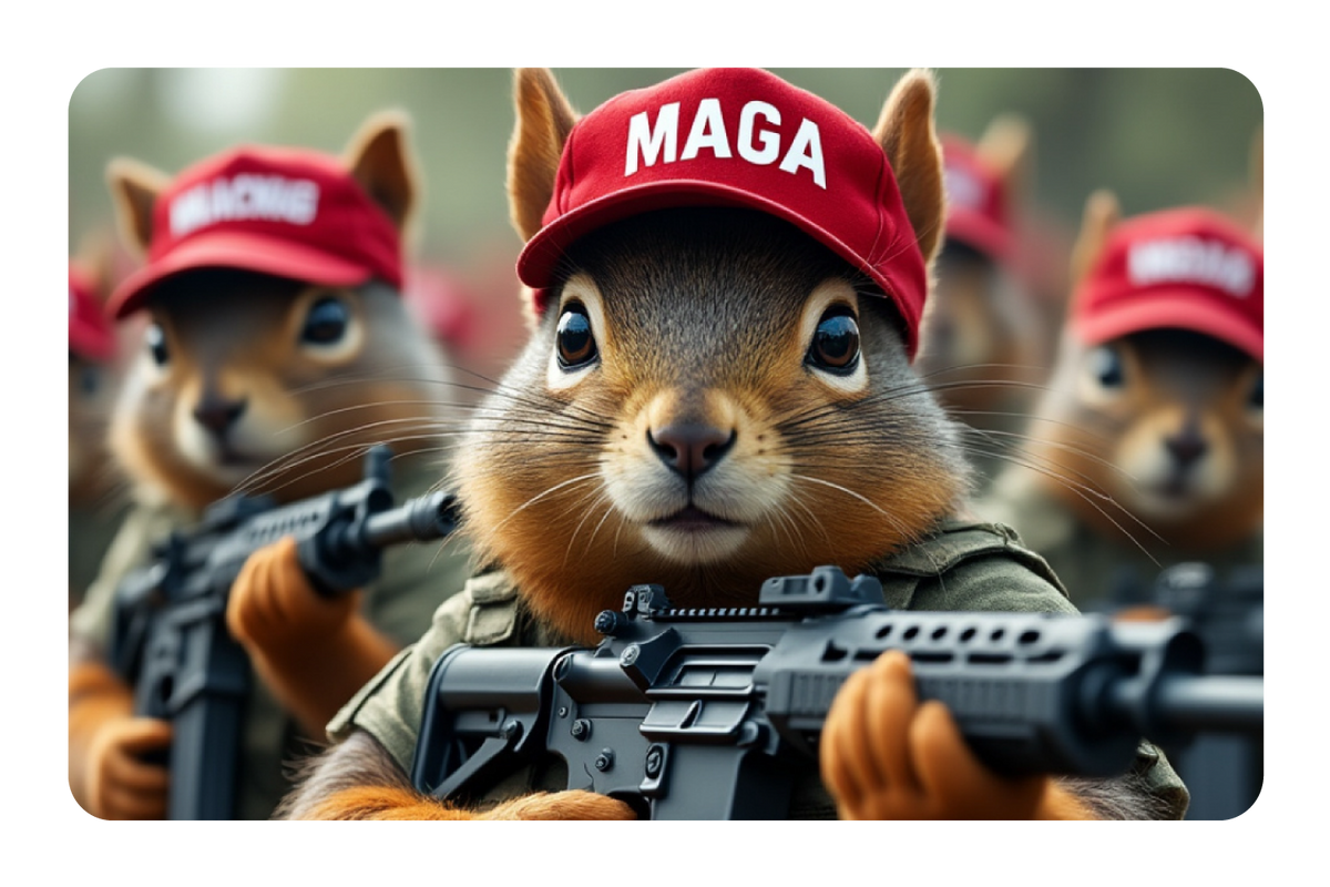 MAGA Squirrel – CUCU Covers