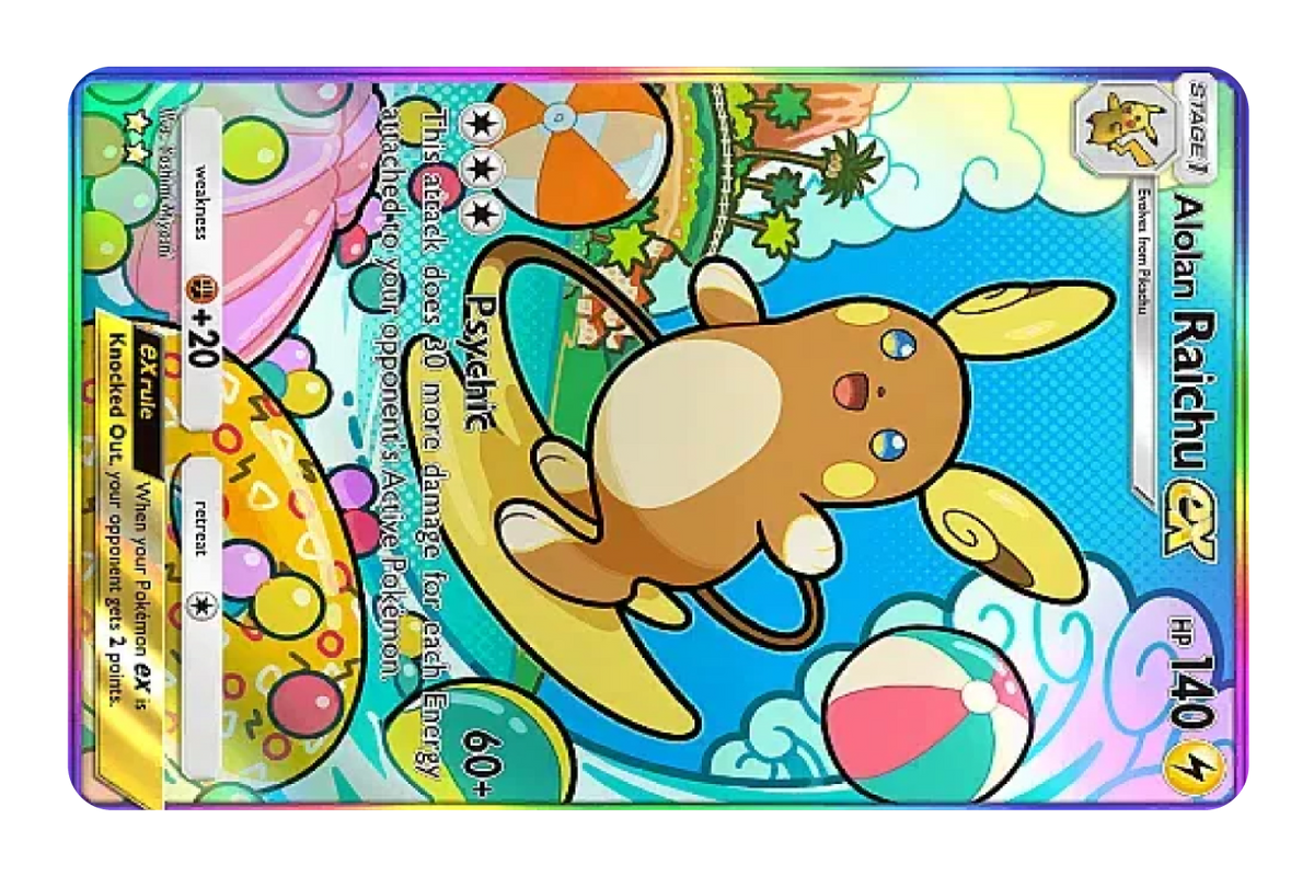 Raichu EX – CUCU Covers