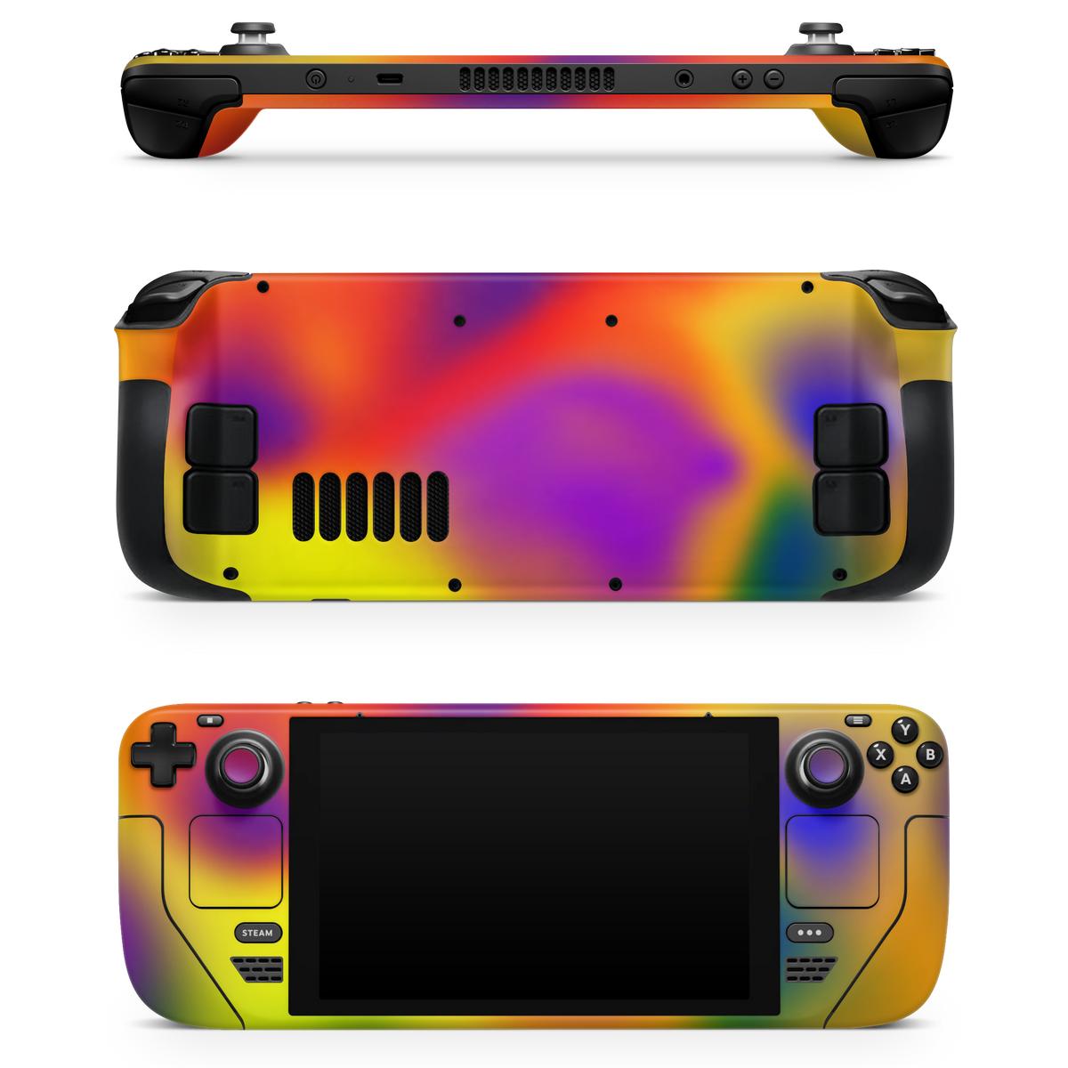 Steam Deck rainbow burst – CUCU Covers