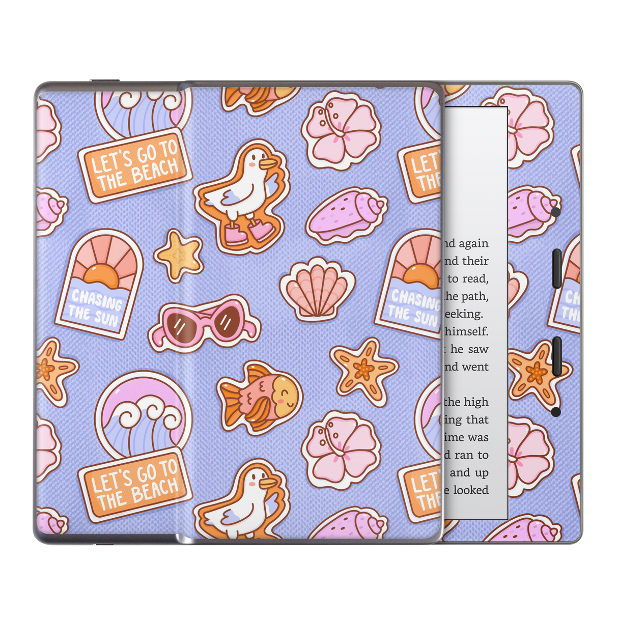 Patches Blue Kindle Skin – CUCU Covers