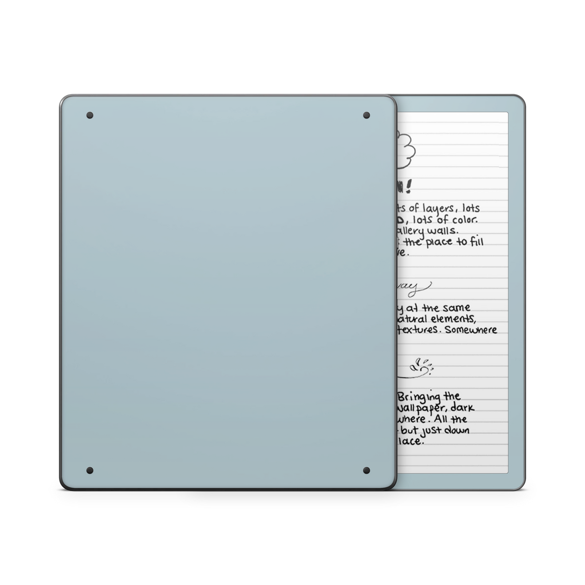 Baby Blue Kindle eReader Skin – CUCU Covers