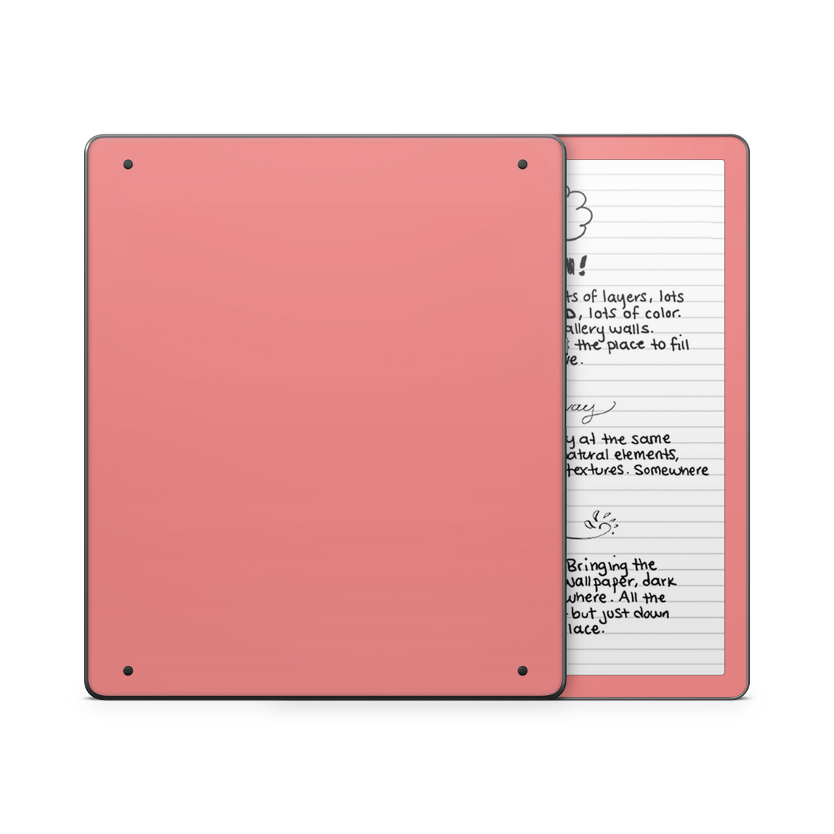 Light Coral Kindle eReader Skin – CUCU Covers