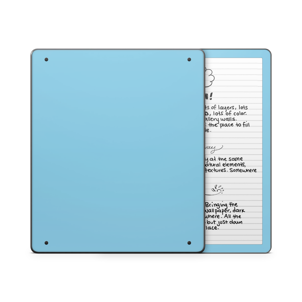 Sky Blue Kindle eReader Skin – CUCU Covers