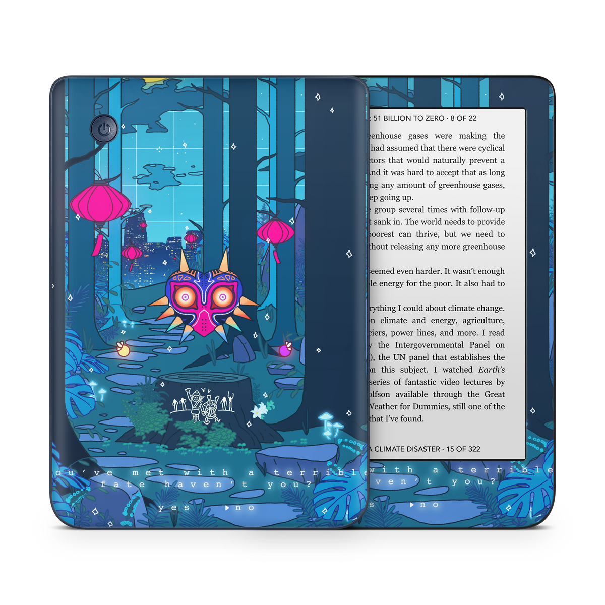 Majora's mask Kobo Skin – CUCU Covers