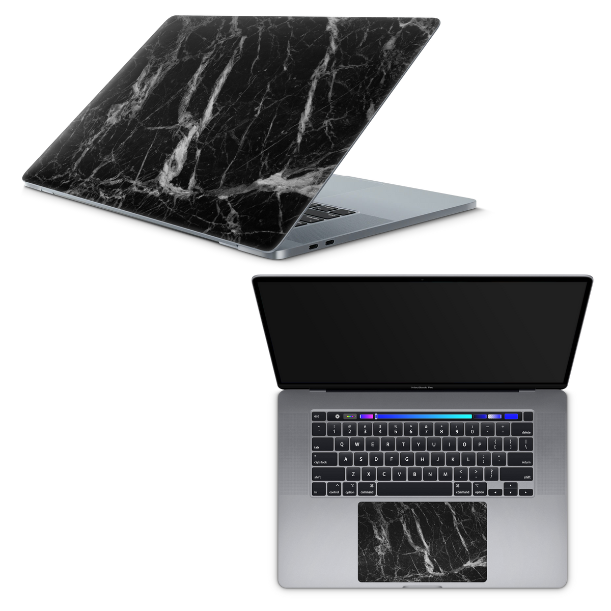 Apple MacBook Skin Black Marble – CUCU Covers