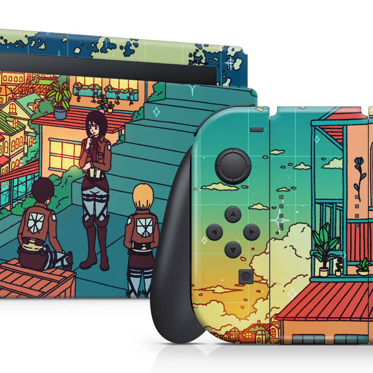Nintendo Switch 2017 Skin Titan and friends – CUCU Covers