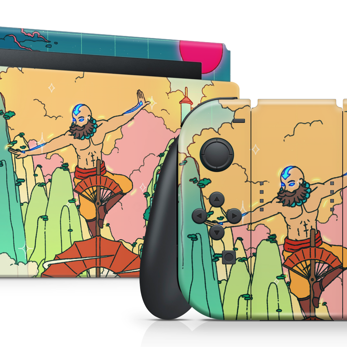 Nintendo Switch 2017 Skin Aang Atla – CUCU Covers