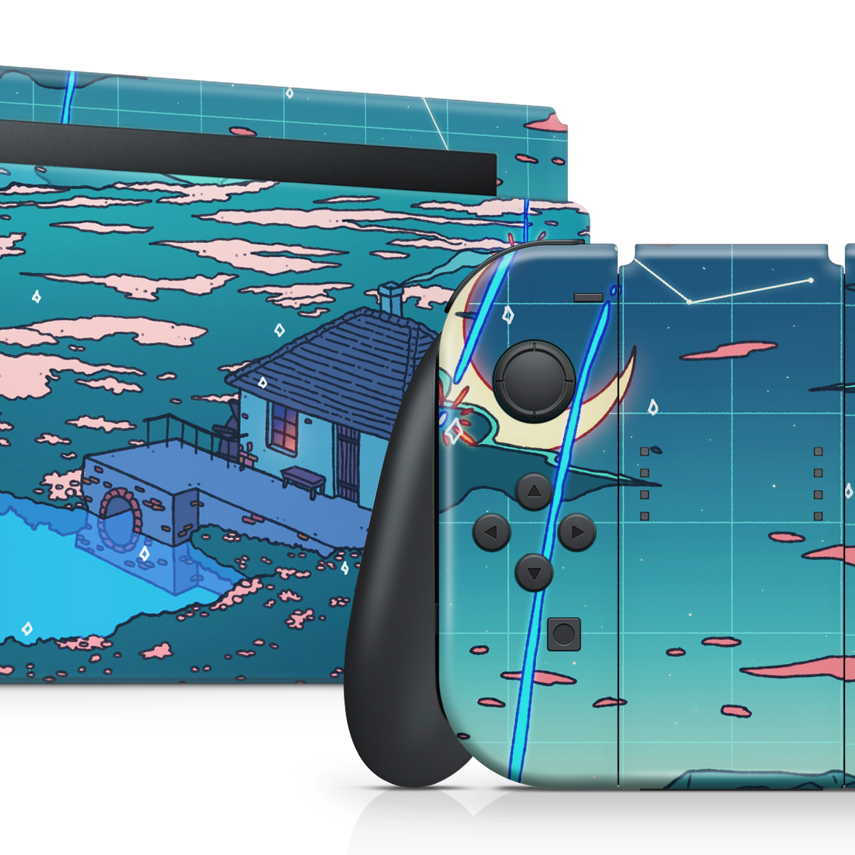 Nintendo Switch 2017 Skin Crystal Shower – CUCU Covers