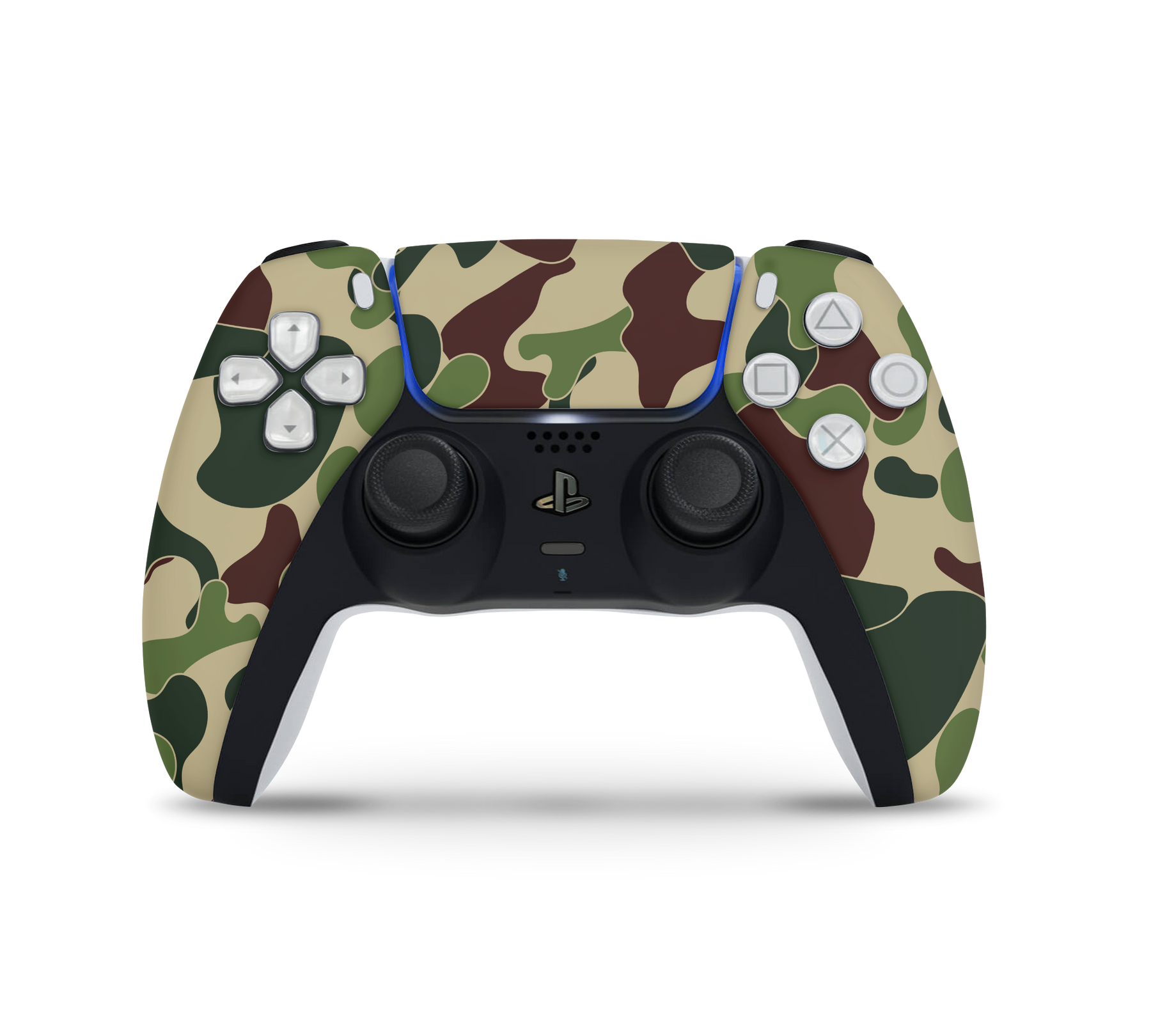 Playstation 5 Controller Ape Camo Green