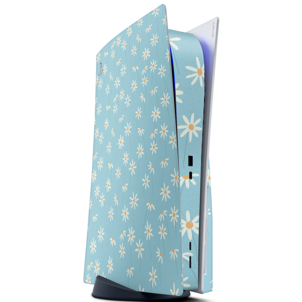 PlayStation 5 Disc Skin Daisy Blue – CUCU Covers