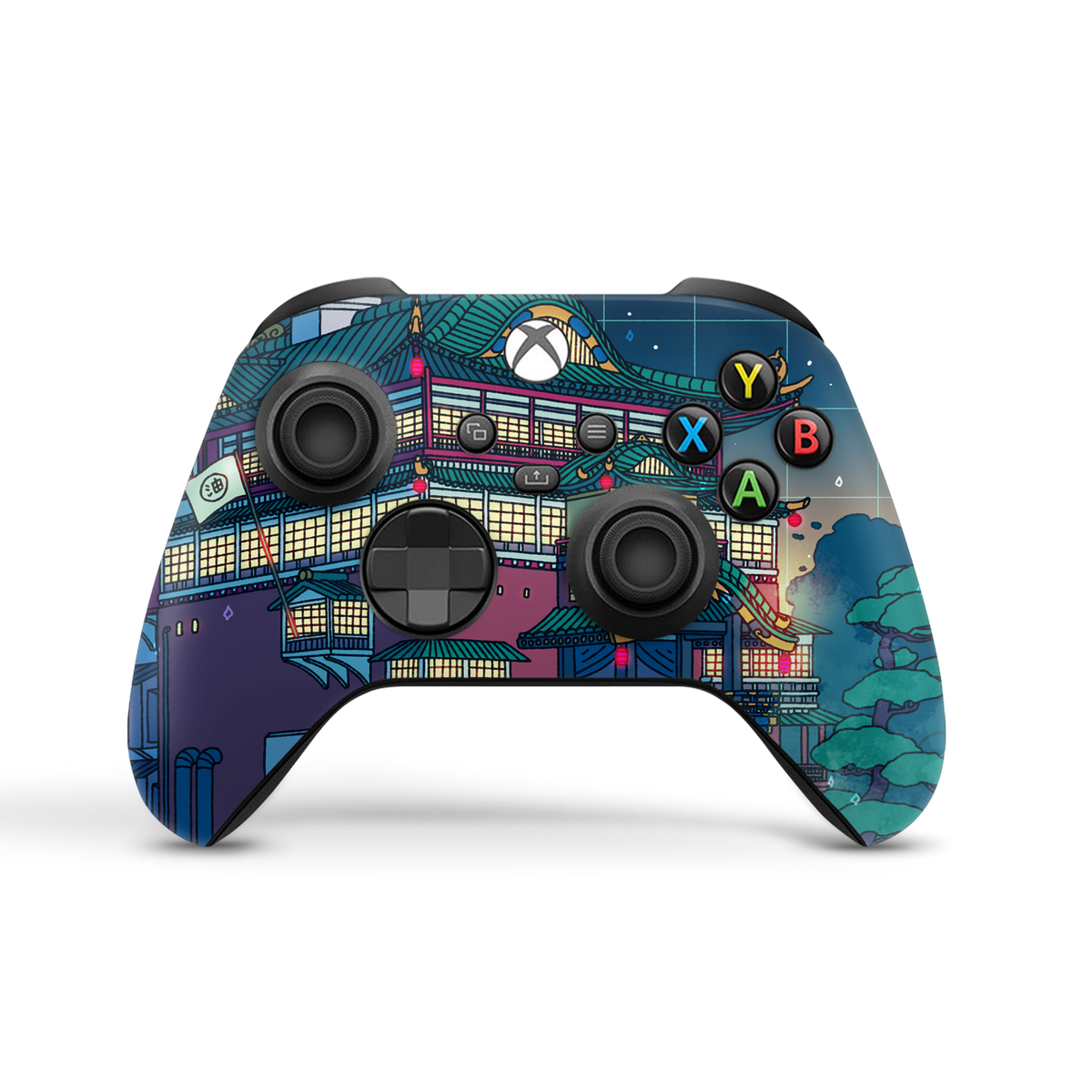 XBox Series SX Controller Skin Bathhouse Night – CUCU Covers