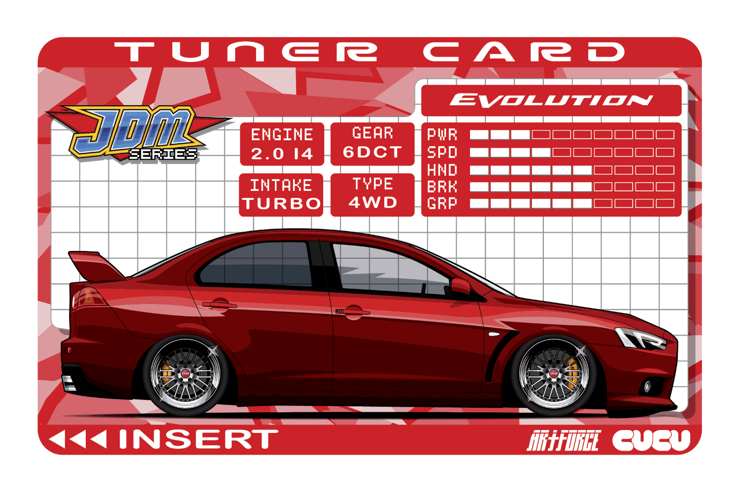 Evo X Tuner Card
