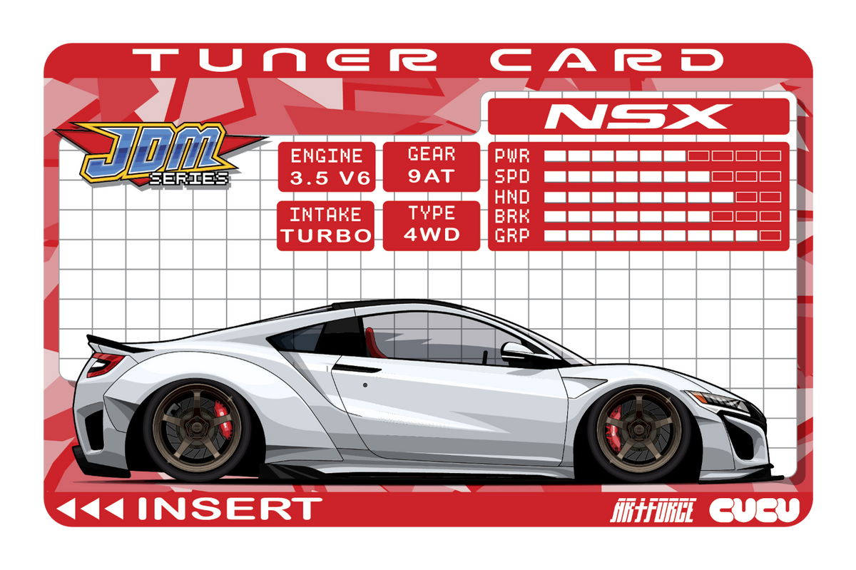 NC1 NSX Tuner Card – CUCU Covers