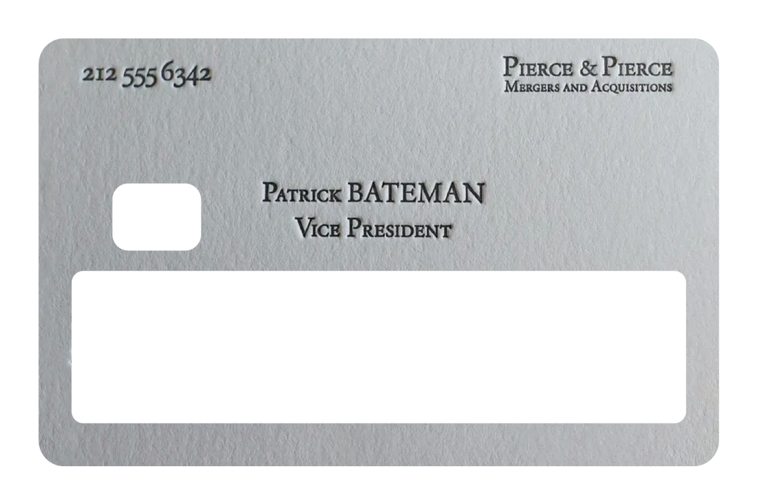 Patrick Bateman Card