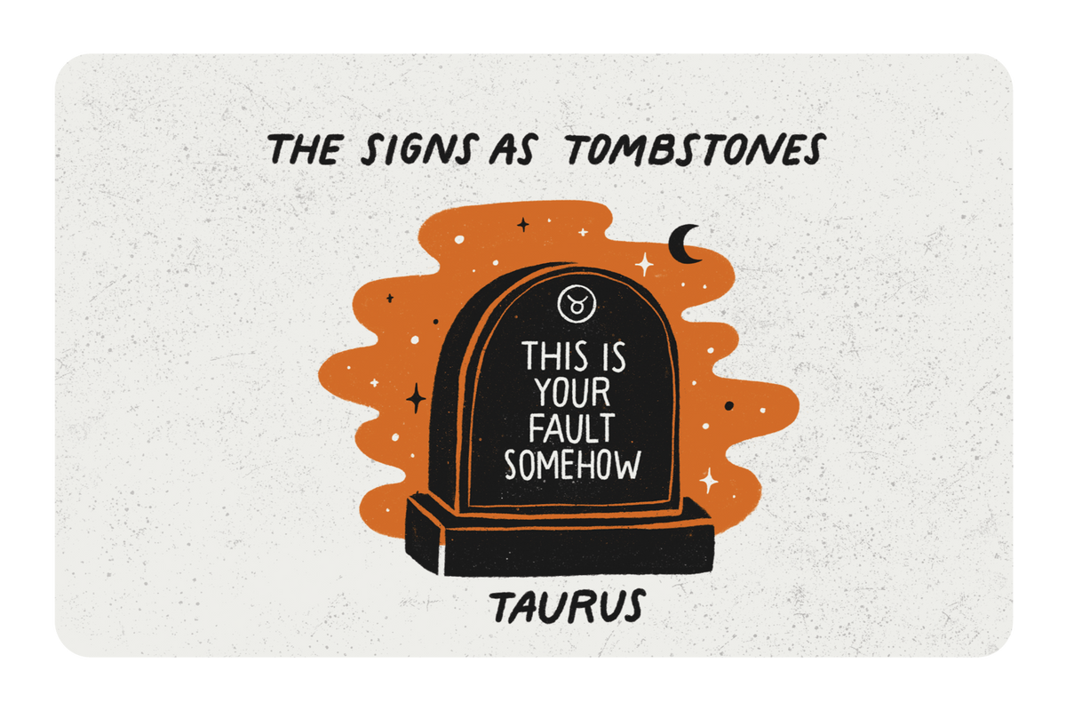 Taurus as a Tombstone – CUCU Covers