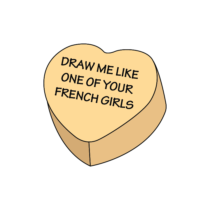 Draw Me Like One Of Your French Girls Accessory Cover