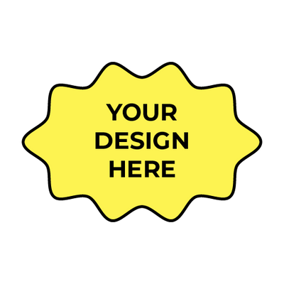 Custom Decal - Blob (Small ~ 3" / 7cm)