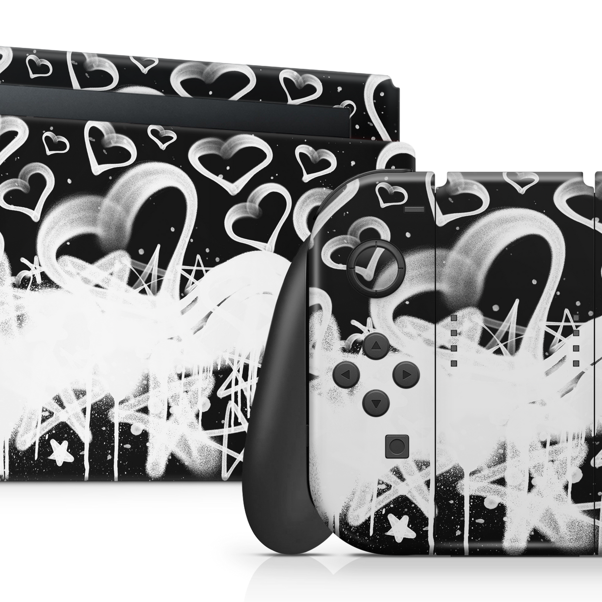 Nintendo Switch 17 Skin Hearts and Stars – CUCU Covers