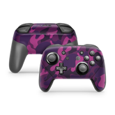Nintendo Switch Pro Controller Ape Camo Purple