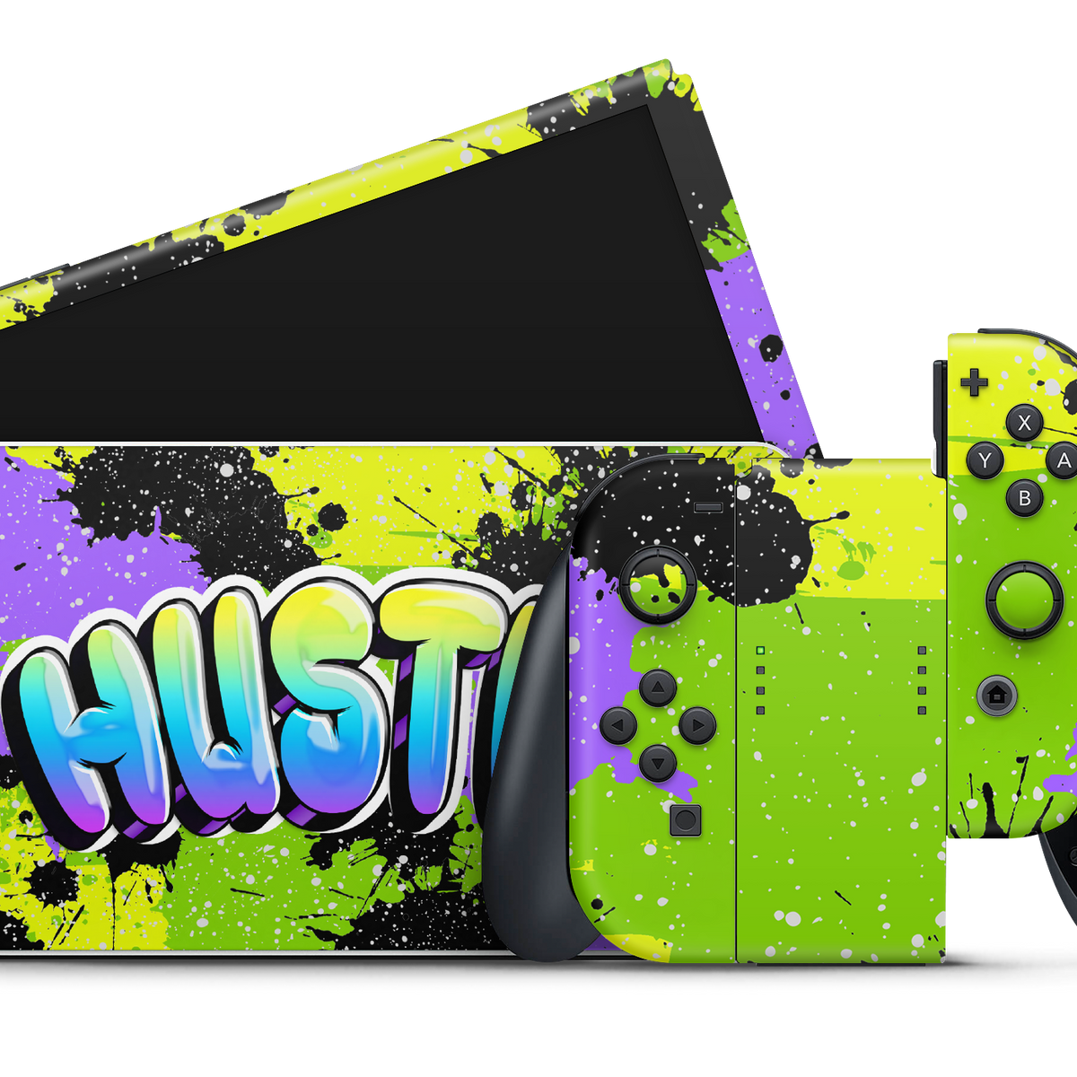 Nintendo Switch OLED Skin Hustle Splash – CUCU Covers